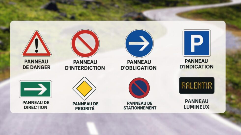 Les panneaux de signalisation routière : comprendre tous les types et ...
